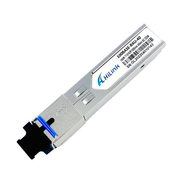 Hilink 155Mb/s BiDi SFP Transceiver front view