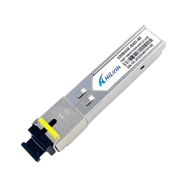 Hilink 155Mb/s BiDi SFP Transceiver side view