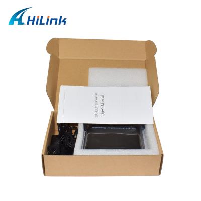 China HILINK 10G SFP+ zu SFP+ Glasfaser Konverter 300M-80KM 3R Repeater zu verkaufen