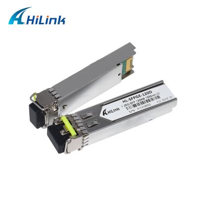 China 1.25Gb/s BIDI SFP Transceiver with DFB Laser and APD Receiver for 120km Transmission in Commercial Temperature Range for sale