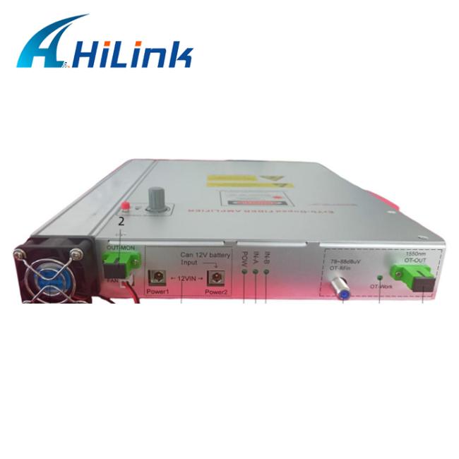 Mini-High-power 1550nm Fiber Amplifier side view