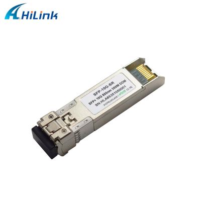 China 10Gbps 850nm 300m Multimode SFP+ Module Hot-pluggable Fiber Optic Transceiver with DDM Function for sale