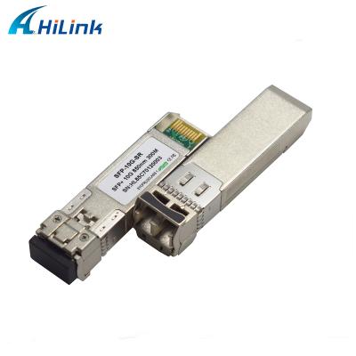 China 10Gbps 850nm 300m Multimode SFP+ Module Hot-pluggable Fiber Optic Transceiver with DDM Function for sale