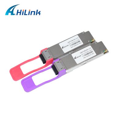 China Hilink HL-QSFP28-100G-UD-10 100Gb/s QSFP28 LR BIDI 10km Single Lambda Optical Transceiver Module for sale