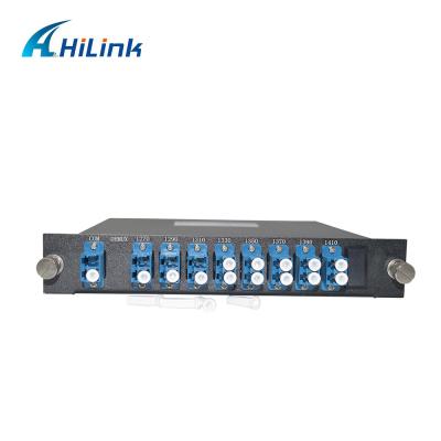 China Multiplexer alto do módulo 8+1 do isolamento HL-CWDM Mux Demux com canal 8 à venda