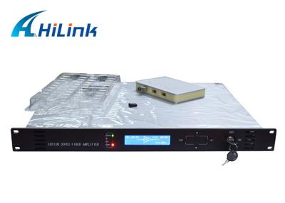 China Intelligent Edfa Erbium Doped Fiber Power Amplifier Optical 1529-1564nm High Gain for sale