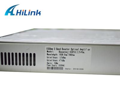 China Intelligent Edfa Erbium Doped Fiber Power Amplifier Optical 1529-1564nm High Gain for sale