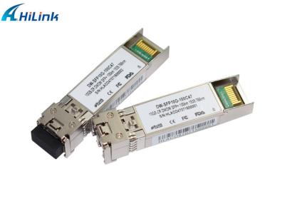 China Optical Transceiver 10G DWDM Compatible Ethernet Optical Transceiver SFP+ SFP 1539.766nm 100km C47 for sale