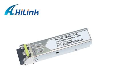 Китай Международный приемопередатчик оптического волокна СФП 1270-1610нм 1.25Г 120км мультиплексора КВДМ продается