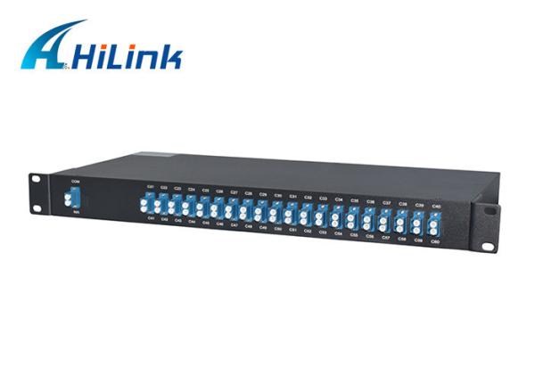 Gestell-Berg AAWG 40CH LC UPC Doppeldes faser-DWDM Mux Modul-1U