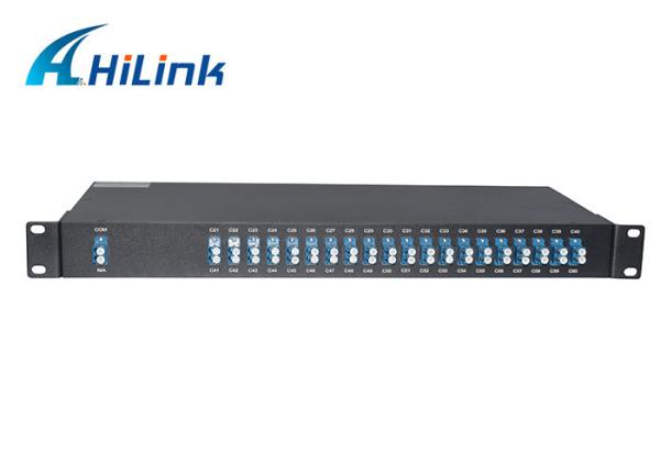 Gestell-Berg AAWG 40CH LC UPC Doppeldes faser-DWDM Mux Modul-1U