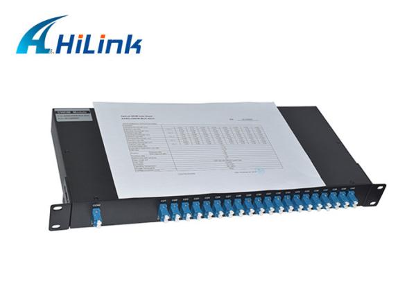 Gestell-Berg AAWG 40CH LC UPC Doppeldes faser-DWDM Mux Modul-1U
