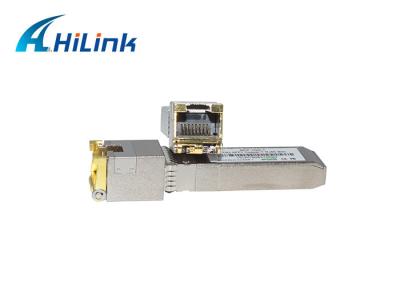 China Cisco Compatible 10G Copper SFP+ Transceiver Module SFP -10G-T RJ45 connector for sale