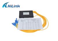 China CATV Network PLC Optical Splitter , 1X32 PLC Splitter Module With ABS Box for sale