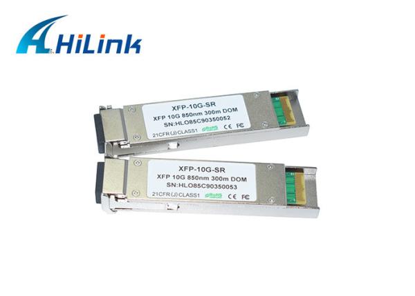 850nm 300m 뒤라이플렉스 LC XFP-10G-SR MMF 인터페이스 XFP 송수신기