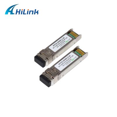 China Hilink 25g-BX 1270nm RX 40km SFP-Zendontvangermodule MSA voor Netwerk Te koop