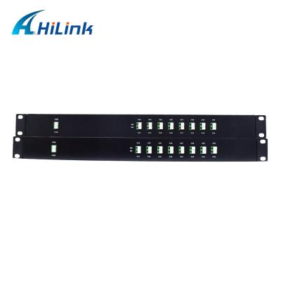 Cina PDL basso 1U a 19 pollici LC montato scaffale APC del modulo di 2x8ch DWDM Mux Demux in vendita