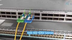100G BIDI 40KM on Juniper and Cisco Switch
