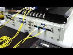 17dBm Output 1550nm o amplificador ótico do impulsionador EDFA para pedidos de CATV para a solução do WDM