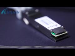 높은 고속 100G 광 송수신기 모듈 QSFP28 SWDM4 LC 연결기 전기 통신 장비