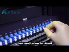 1U 8CH DWDM MUX DEMUX 8 KANAAL HL-DW-MUX-8CH LC/APC