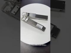 Optischer Transceiver 100G DWDM EML 2*27.5G DWDM TOSA 80KM Doppel-CS Qsfp