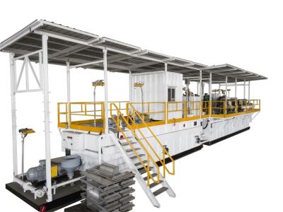 China Mining Metallurgy Rig Drilling Circulation System Hydropower Mud Circulation System for sale