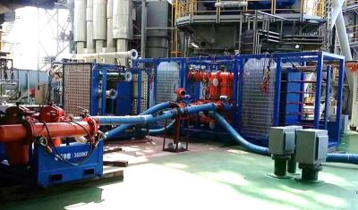 China Drilling Oil Sludge Treatment System High Temperature Seawater Mud Cooling System for sale