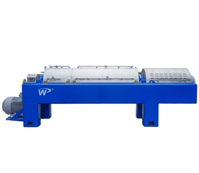 중국 고중력 데칸터 원심분리기 >1m³/h 용량, 데드 앵글 없음 판매용