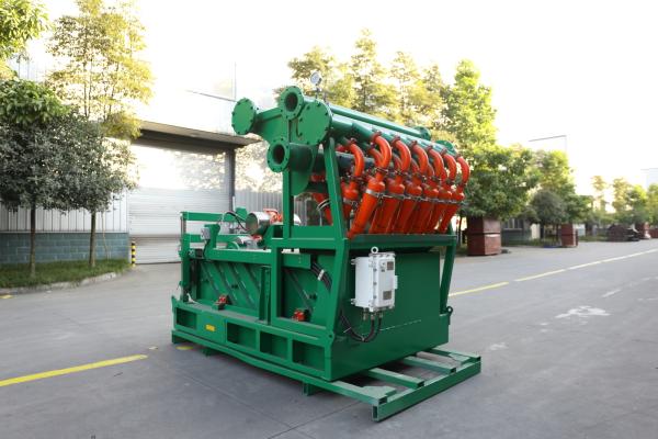 Quality QJ Series Mud Cleaner 0.3MPa Linear Vibration Drilling Mud Cleaning System for sale