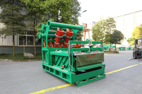 Quality QJ Series Mud Cleaner 0.3MPa Linear Vibration Drilling Mud Cleaning System for sale