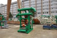 Quality Drilling Fluids Desander Machine 0.4kW Desander Centrifugal Water Pump 2215mm for sale