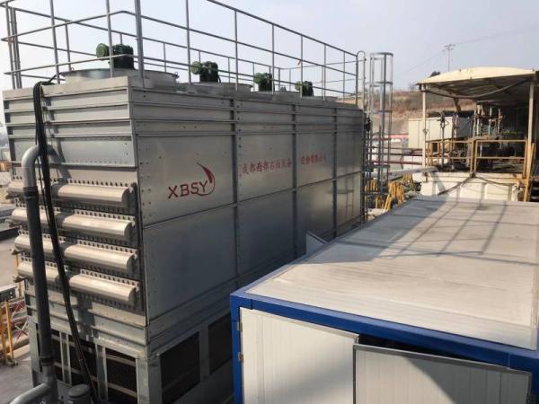 Quality Modular Oil Sludge Treatment System Mud Cooling Unit Compact 42m2 for sale
