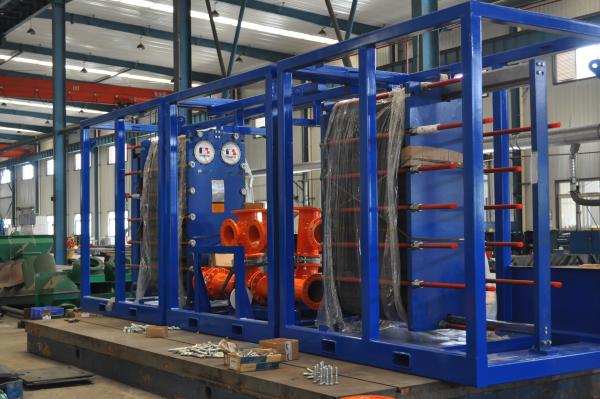 Quality Drilling Oil Sludge Treatment System High Temperature Seawater Mud Cooling for sale