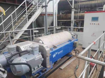 China Sistemas de control de sólidos trifásicos 5 - 10 m3/h Decantador centrífugo para alquitrán de hulla en venta
