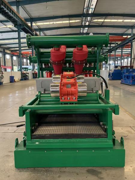 Quality Mud Cleaner with Integrated Desander and Desilter for Oilfield Drilling for sale