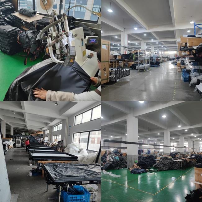 Factory production of RV awnings