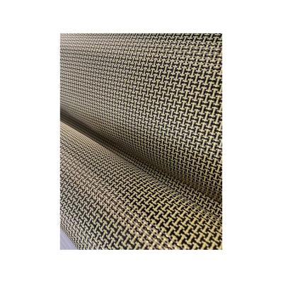 China Carbon Fiber Fabric Pattern Solids H Weave Mixed Aramid Cloth Wear Resistant Anti Static for sale