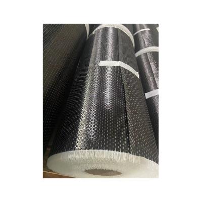 China Twill Carbon Fiber Carbon Ud Fabric  Woven 12K Anti Static Lightweight Resilient Shoes Bags for sale