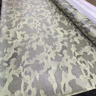 China 100 Percent Carbon Aramid Hybrid Fabric Industrial 200gsm Waterproof Hybrid Camouflage Pattern for sale