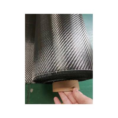 China Multi Axis Carbon Fiber Fabrics 3K Twill Pattern Solids Woven Plain Black Width 50cm To 150cm for sale
