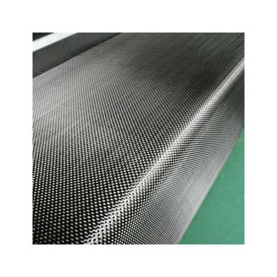 China Woven Black Carbon Fiber Fabric 3K Plain Waterproof Reinforced Concrete Mesh for sale