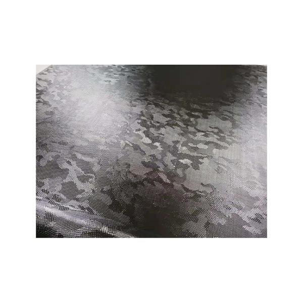 Quality Plain Carbon Fiber Fabric 200gsm Waterproof Woven Anti Static Twill Style for sale