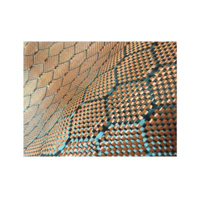 China Woven Colored 3K Carbon Aramid Hybrid Fabric Mixed Honeycomb Strong For Cars Shoes Bags Blankets Industry for sale