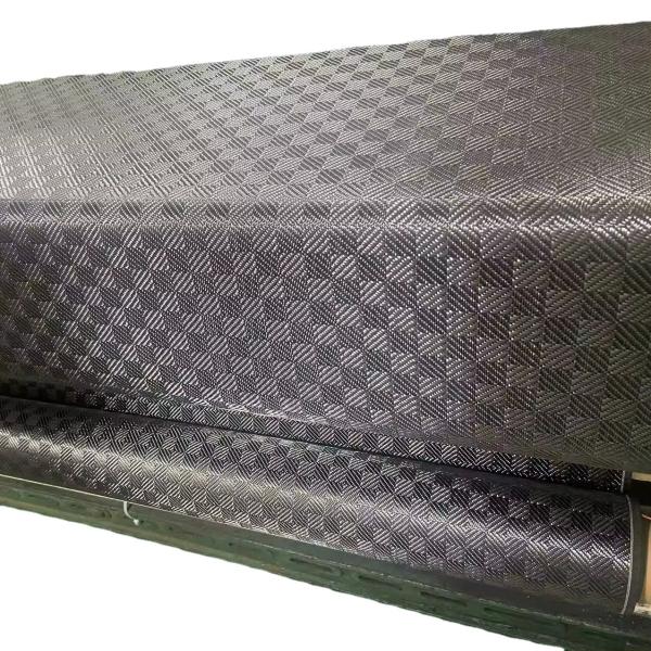 Quality Woven Width 50cm To 150cm 3K Carbon Fiber Cloth Checkerboard Weave 280gsm Waterproof for sale