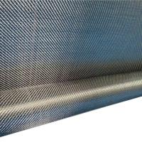 Quality 6k Carbon Fiber Fabric Plain And Twill Weaving Style Hexagon Pattern Abrasion for sale