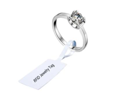China UHF RFID Jewelry label LAB103 , Passive Jewelry Tamper proof Tracking Security UHF Rfid Tag Jewellery Label en venta