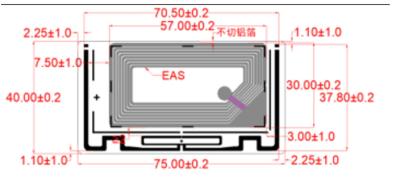 China UHF RFID LABEL , RF+RFID LABEL , RF LABEL , RF PLUS RFID LABEL , RFID tag for sale