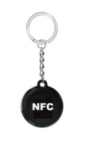 China Hot Social Media NFC Epoxy Tag for Sharing Contact information Waterproof NFC Epoxy Stickers , Cheap Price Round Glue for sale