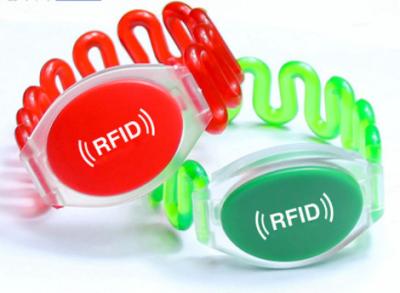 Polsino duro classico dell'etichetta dell'ABS 13.56MHz  1K RFID per la piscina